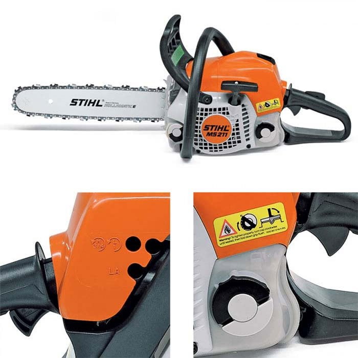 Stihl MS 211 Benzin Kettensäge 1700W - 30/35/40 cm - BJC Tools